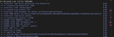 Javascript Docker Image Works In Docker Compose But Not With Docker React Stack Overflow