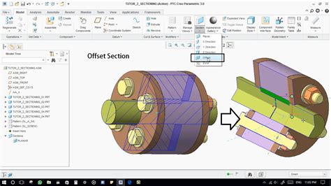 Sections In Creo Offset Zone Sections Full Unfold Full Aligned In Creo ExtruDesign