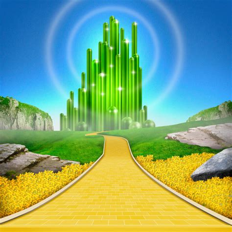 Emerald City Wallpaper Wallpapersafari