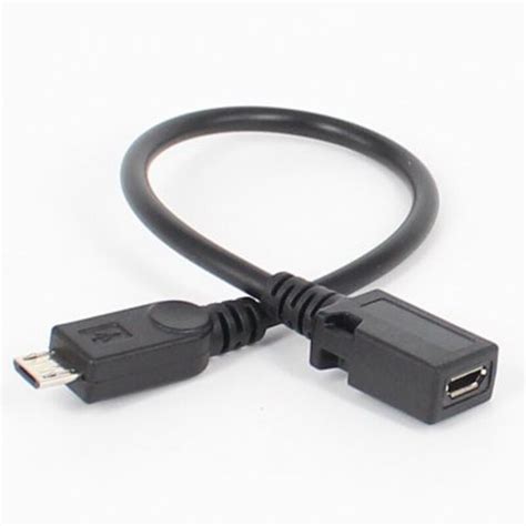 Micro Usb 2 0 Type B Male To Female Extension Cabl Vicedeal