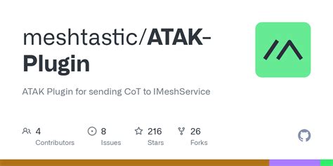 Github Meshtasticatak Plugin Atak Plugin For Sending Cot To