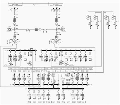 Draw The Layout Diagram Of Electric Power Substation Transmi