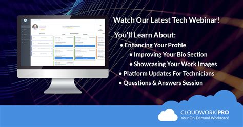 Technician Webinar Maximizing Your Opportunities