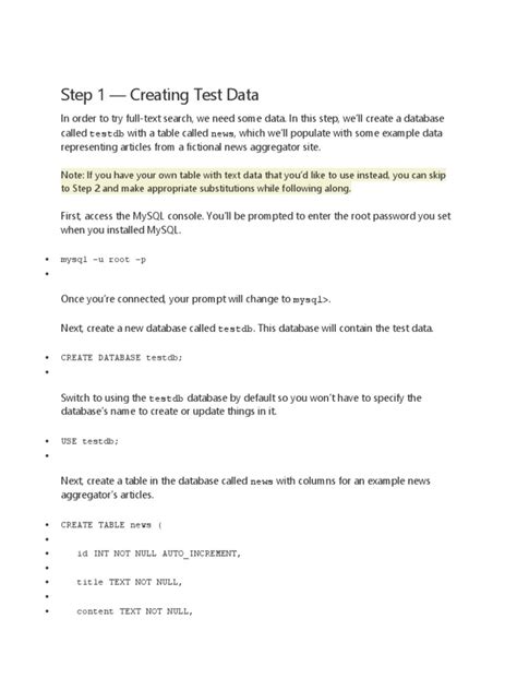 Mysql Text Pdf Database Index Databases