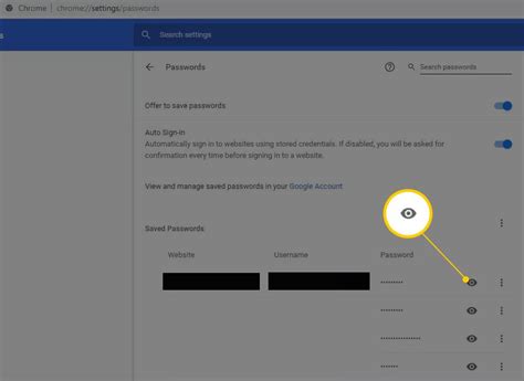 How To Show Passwords In Chrome