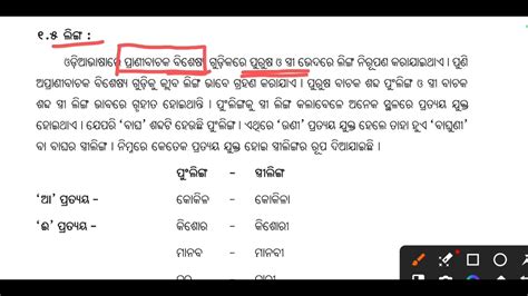 ଶବ୍ଦ ଗଠନclass 9odia Grammarchapter 1 Youtube