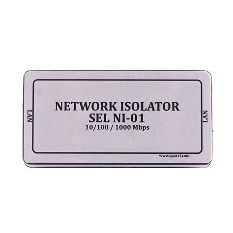 Network Lan Isolator Sparr Electronics