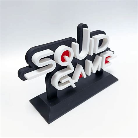 Logo 3d Squid Game By Mes Impressions 3d Makerworld