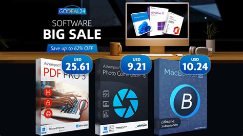 Windows Pro Lifetime License With Godeal Office Software Sale