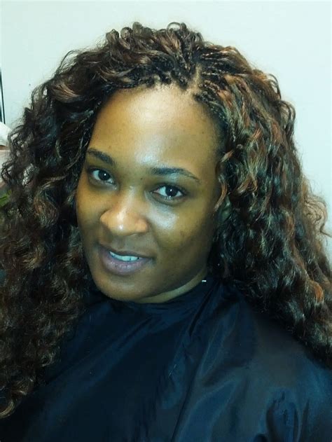 Individual Curly Tree Braids