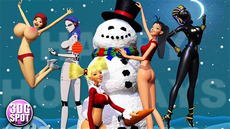 DGSPOT XXXmas Bimbo Dancers Shake Their Big Tits D ANIMATION