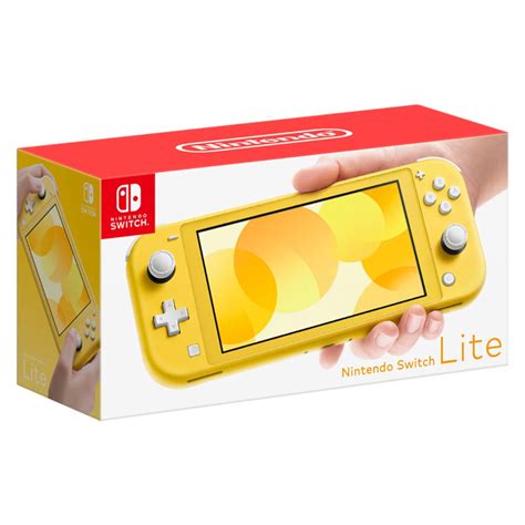 Купить портативную игровую консоль Nintendo Switch Lite Желтый в Москве ...