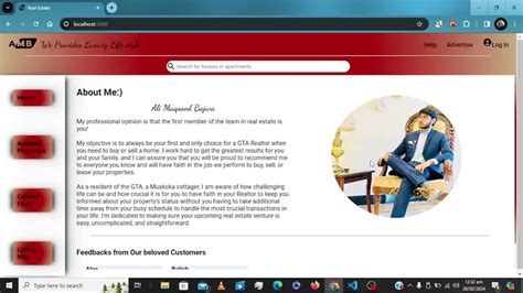 Ali Maqsood Bajwa On Linkedin Portfolio Learningjourney Webdevelopment Realestate Frontend