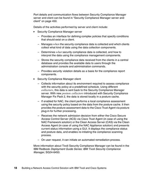Compliance User Interface Ibm Tivoli And Cisco Specs