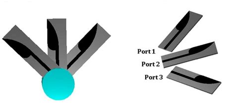 Schematics Of The Proposed Muti Step Design A Top View B Isometric Download Scientific