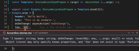 Typescript Typings For Controls Args · Issue 11916 · Storybookjsstorybook · Github
