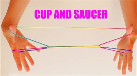 String Tricks Cup And Saucer String Figure Step By Step Ztringz Youtube