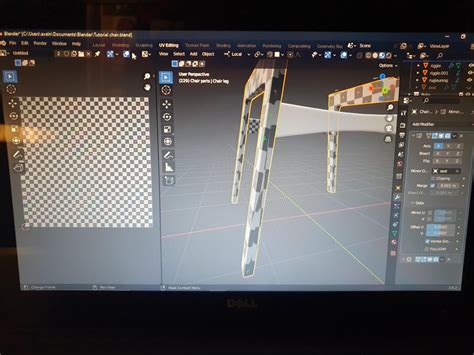 Could Anyone Tell Me Whats Happening With My Uv Wrapping And Why Its Doing That Is It Because I