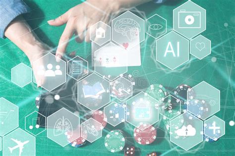 Ai Artificial Intelligence Concept Electronic Circuit Communication