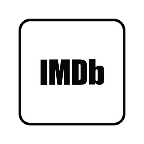Free High Quality Black Outline Square Imdb Logo For Creative Design