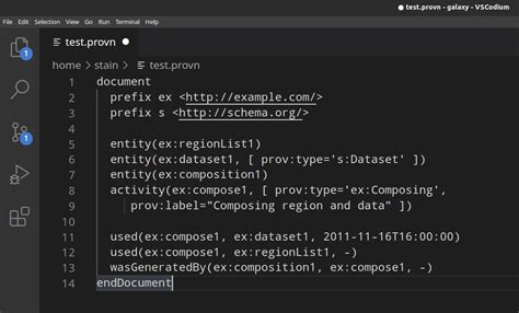 Validating And Visualising Prov