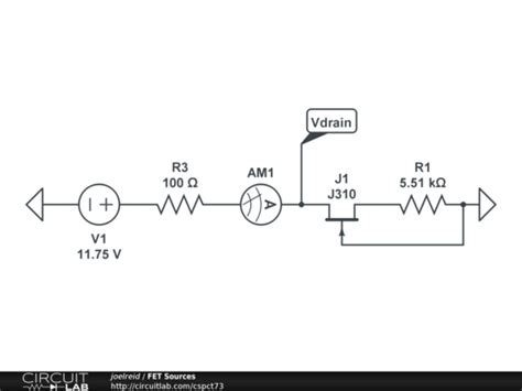 Fet Sources Circuitlab