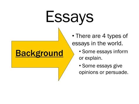 Ppt Essays Powerpoint Presentation Free Download Id3461494
