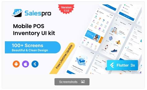 salespro flutter pos and inventory account ui kit top new code