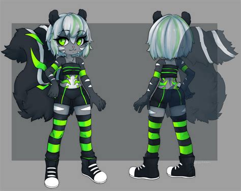 Skunk Girl By Sickeneny On Deviantart