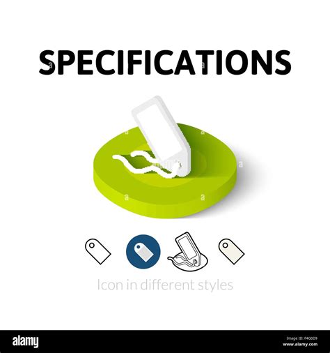 Specifications Stock Vector Images Alamy