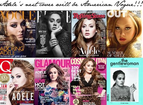 Adele Will Cover American Vogue March 2012 Emily Jane Johnston