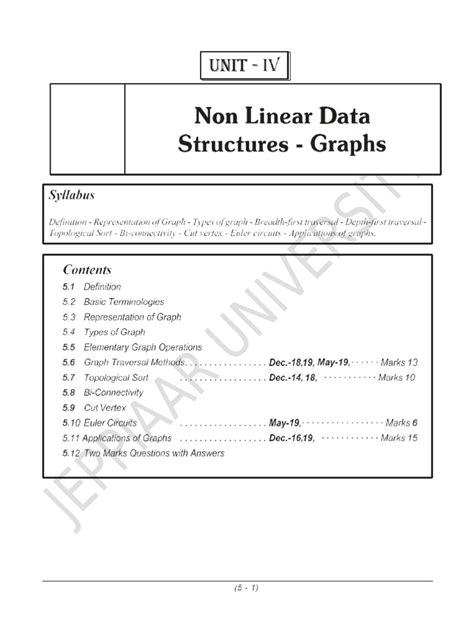 data structures unit 4 notes 1 compressed pdf