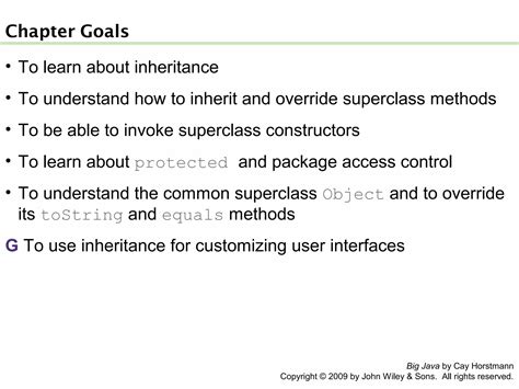 Lecture 2 Inheritance Ppt