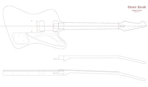 Gibson Firebird Studio Router Templates Electric Herald