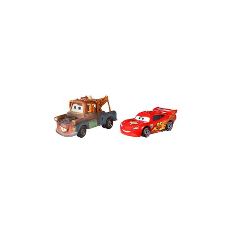 Mattel Disney Pixar Cars Lightning Mcqueen And Mater Dxv99 Grt39