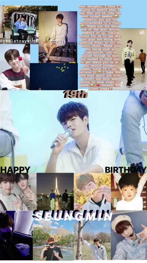 Happy Birthday Seungmin Happy Dear Happy Birthday