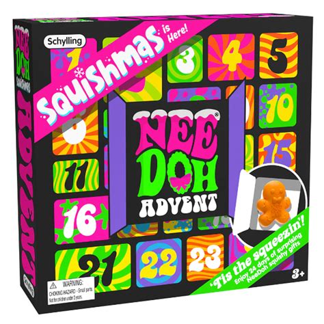 Needoh Advent Calendar Fat Brain Toys