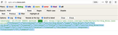 Solved Logical Node Does Not Appear On Gui Cisco Community