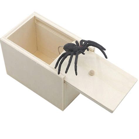 Funny Prank Spider Scare Box Żart Zabawki 16605259479 Allegro Pl