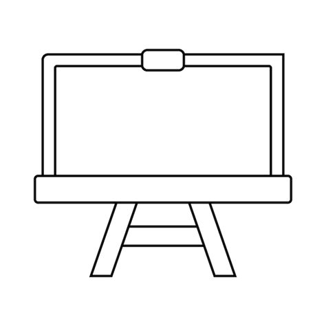 Premium Vector Blackboard Icon Vector