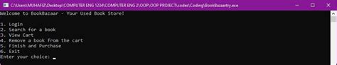 Amr Abdulhafız On Linkedin Cplusplus Oop Miniproject Bookbazaar Objectorienteddesign