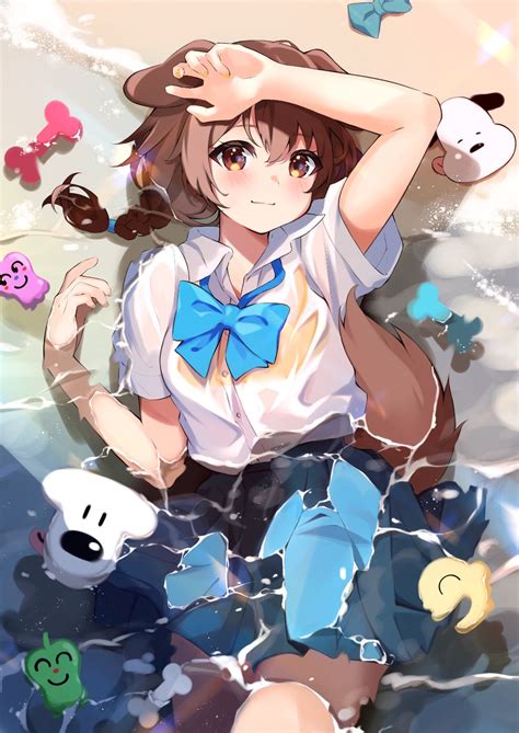 Inugami Korone Listener Hoso Inu And Futo Inu Hololive Drawn By