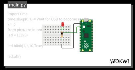 Blink Wokwi Esp32 Stm32 Arduino Simulator