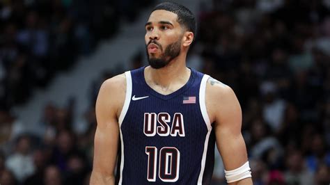 Tatum Sits On Bench For Entire First Team Usa Olympic Game Sporting News