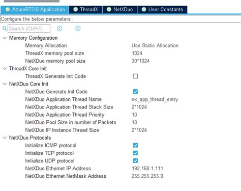 Creating A Dual Ipv6 And Ipv4 Netxduo Udp Applicatio