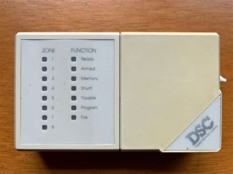 Dsc Home Securty Alarm Keypad 8 Zone Digital Security Controls Ebay