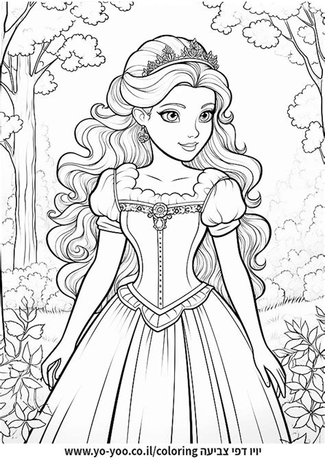 דף צביעה מלכה דף צביעה להדפסה יויו