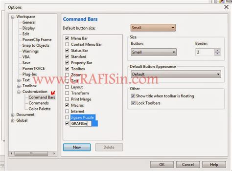 Cara Membuat Menambahkan Shorcut Icon Baru Di Toolbar CorelDraw Corel Draw Tutorial Indonesia