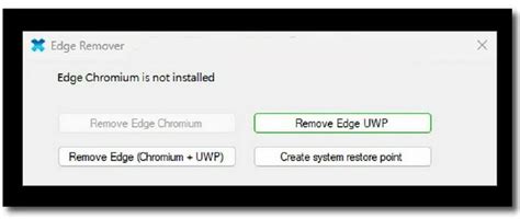 Microsoft Edge Remover Outros Dfg