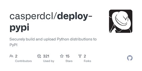 Github Casperdcldeploy Pypi Securely Build And Upload Python